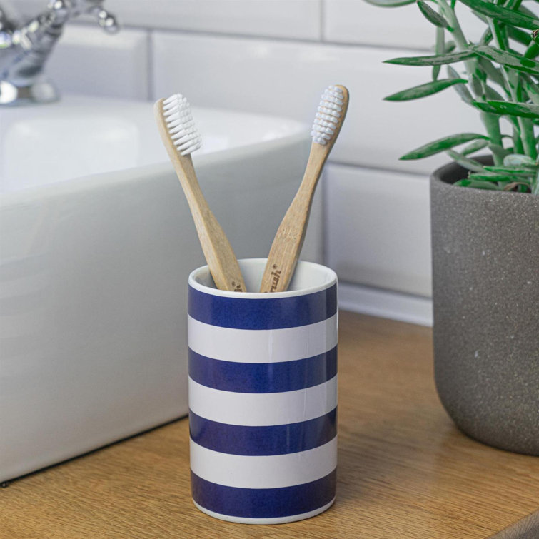 Harbour Housewares Ceramic Bathroom Accessories Set 3 Pieces